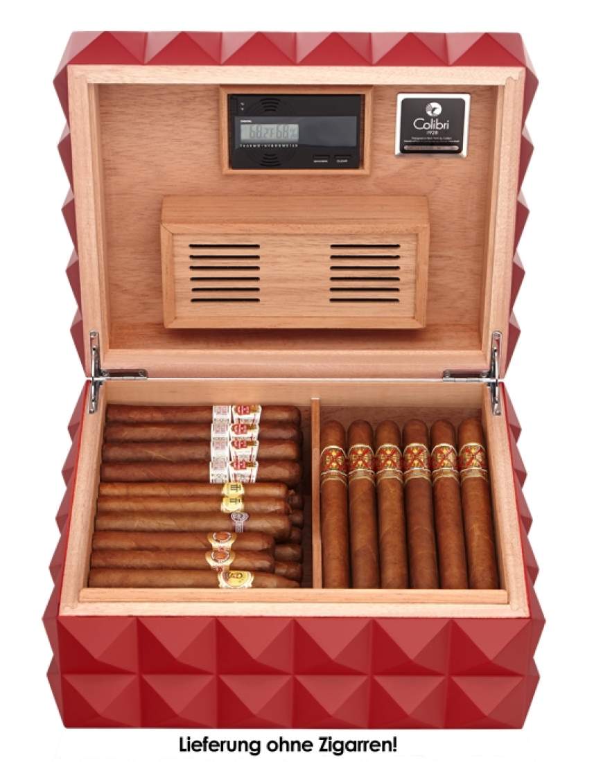 Colibri Humidor Quasar 75 rot Limited Edition - raucher-xxl